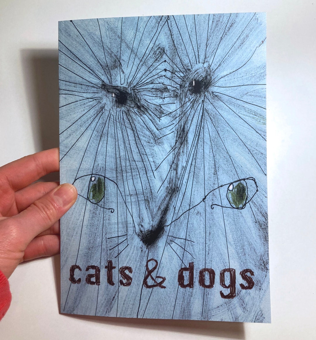 Cats and Dogs - Zine - 32 Pages - A5 Booklet - Etsy
