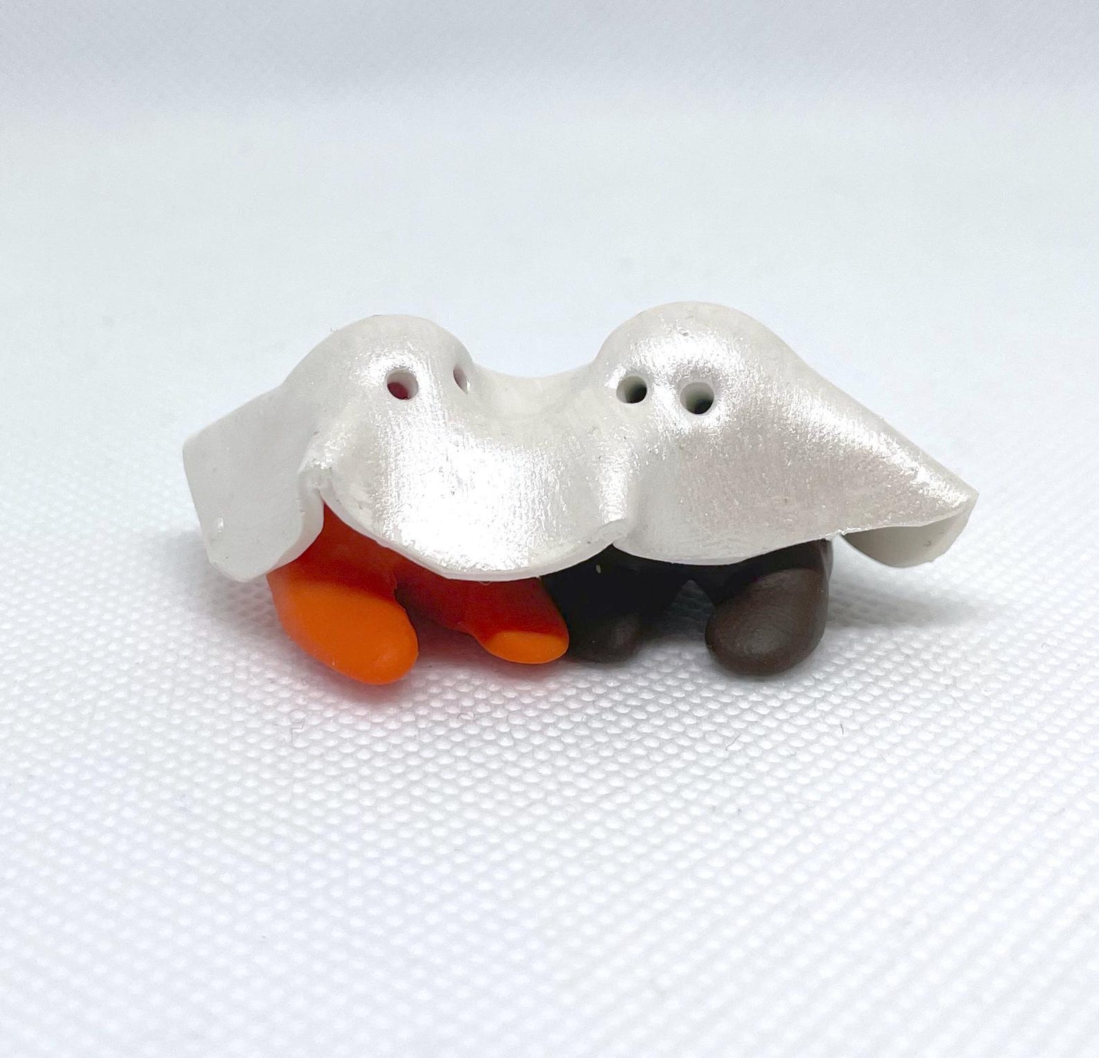 Polymer Clay Romantic Gift - Couple of Ghosts - Cute Couple - Lovers ...