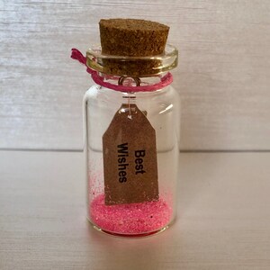 Mini Message in a Bottle Keepsake / Gift / Favour - Etsy UK