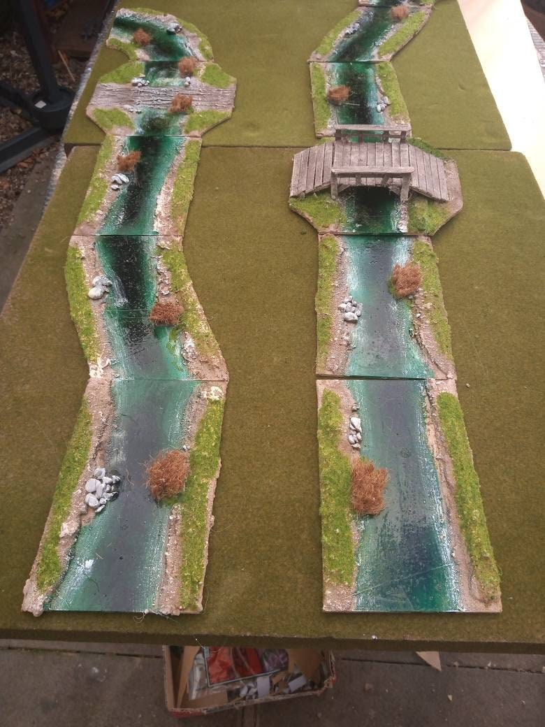 Green River Set Wargames Scenery 28mm - Etsy
