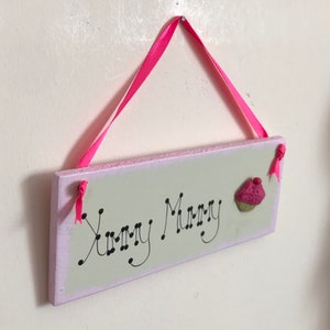 Mummy Handcrafted Gift Plaque. I Love You Big Mummy yummy Mummy Laura ...