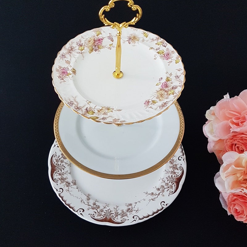 Afternoon Tea Plates - Etsy