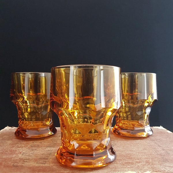 Amber Glassware - Etsy