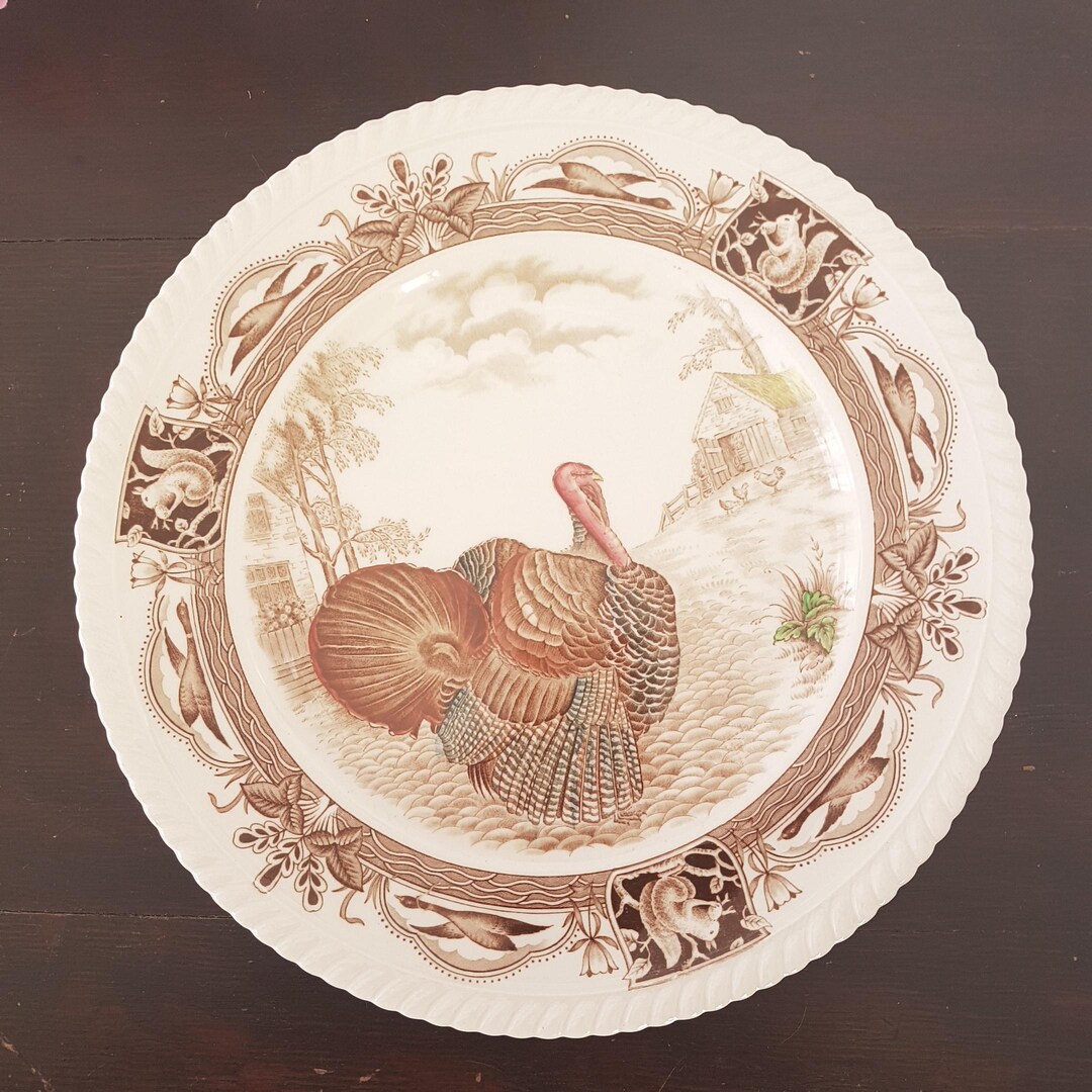 Johnson Brothers BARNYARD KING Turkey Ironstone Dinner Plate, England ...