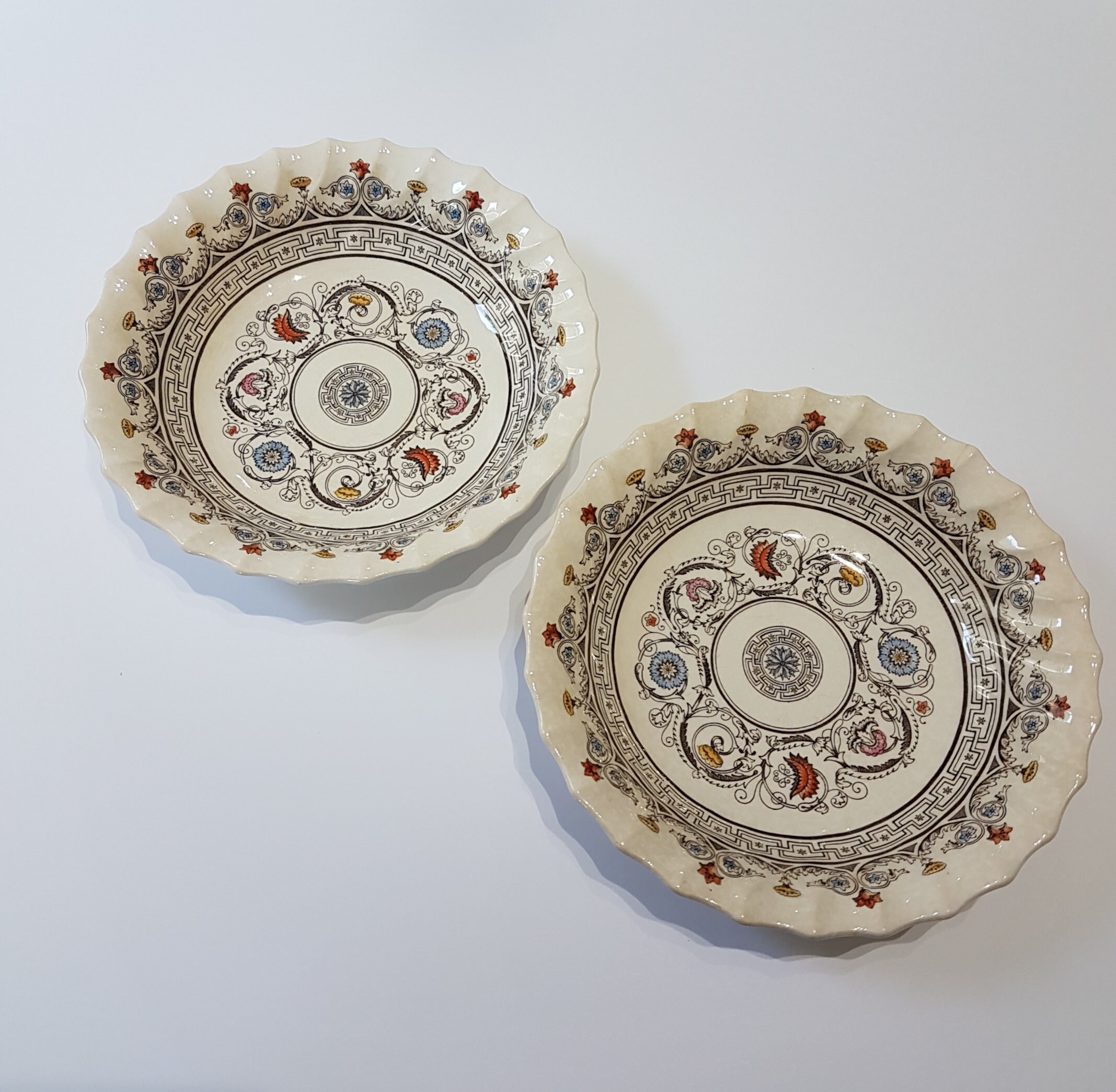 Copeland Spode FLORENCE Coupe Cereal Soup Bowls, Set of 2, Pattern 2/ ...