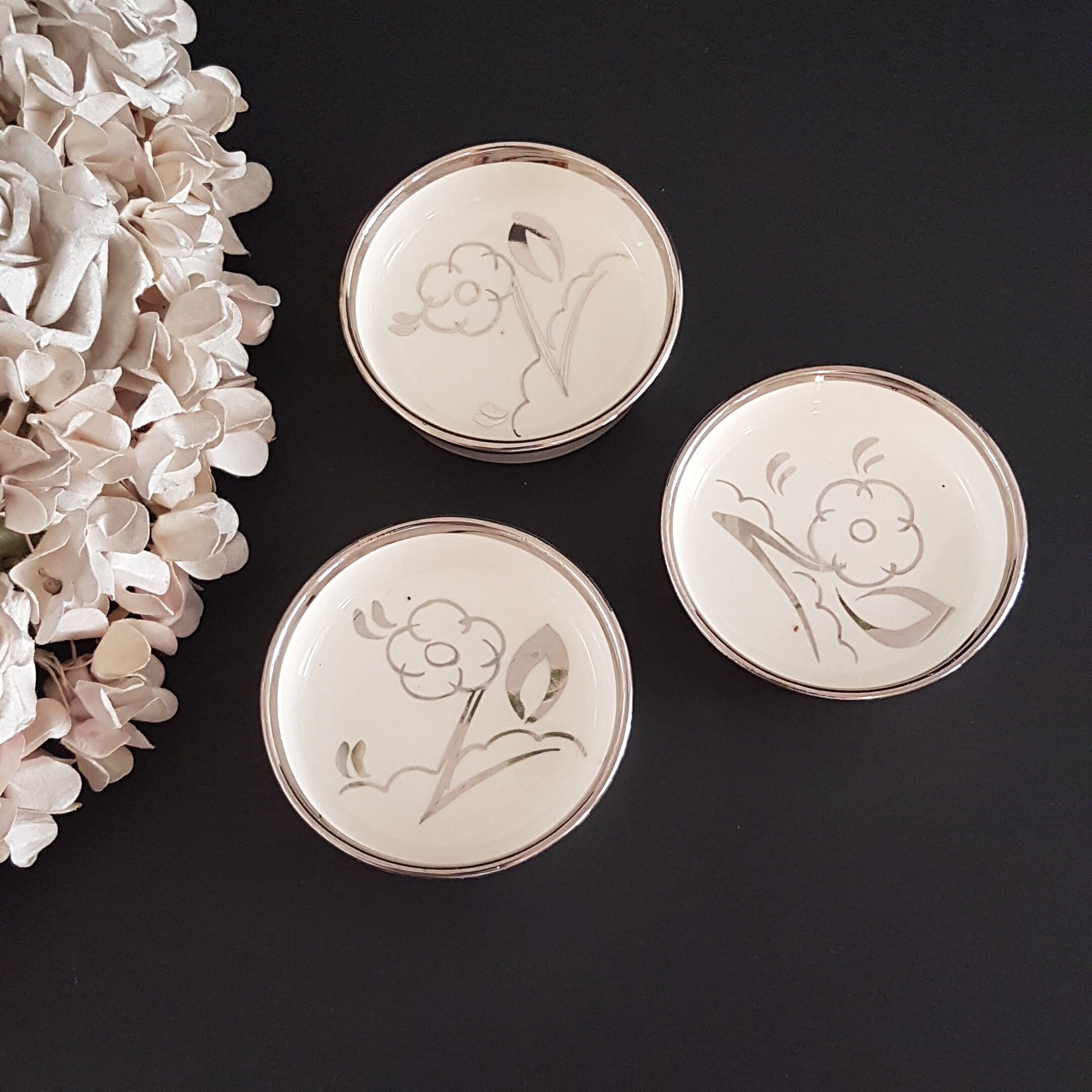 Sandland Ware, Lancasters English Ware Set of 3 Coasters, Sandland ...