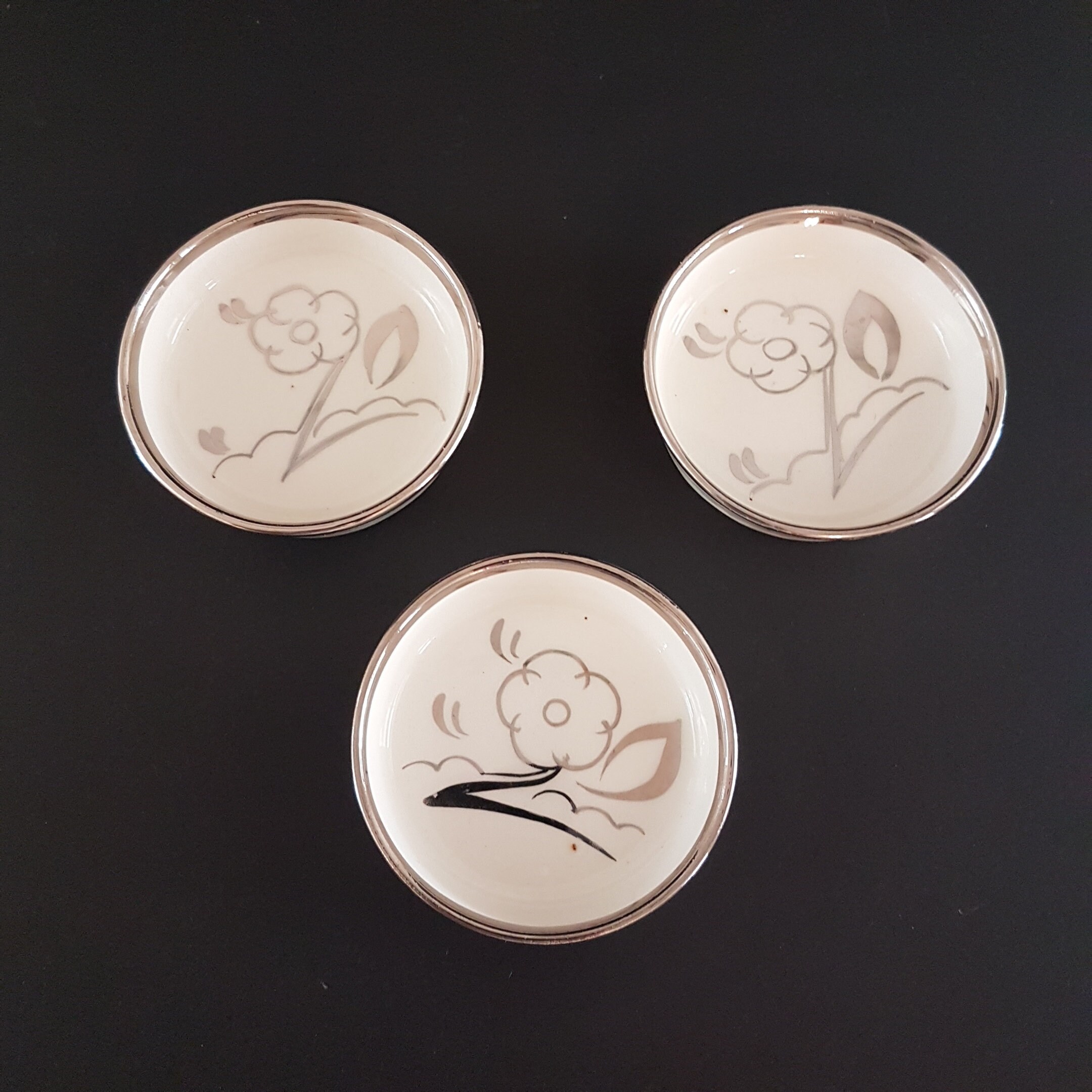 Sandland Ware, Lancasters English Ware Set of 3 Coasters, Sandland ...