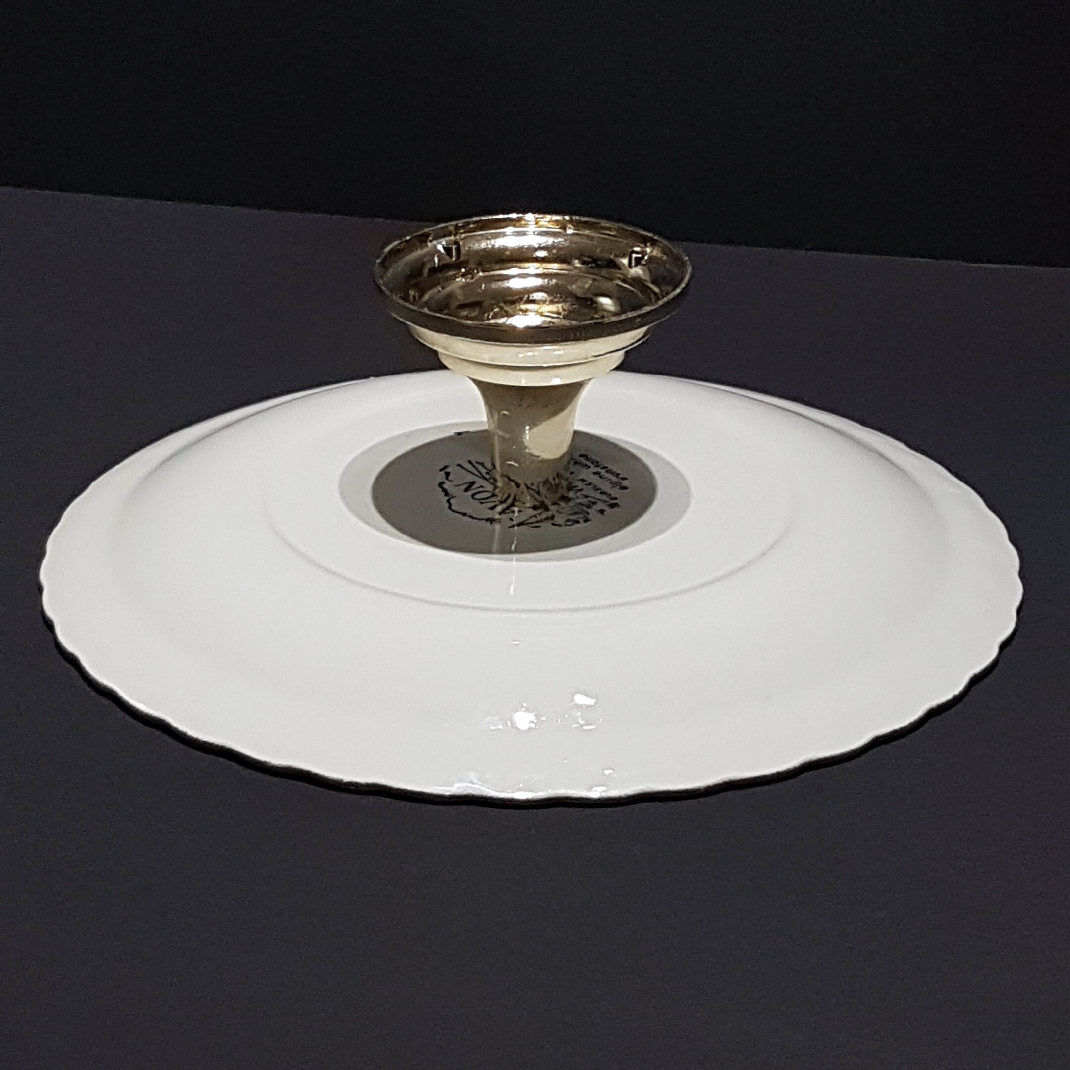 RESERVED Avon Woods & Sons Pedestal Cake Stand, Vintage Cake Plate ...