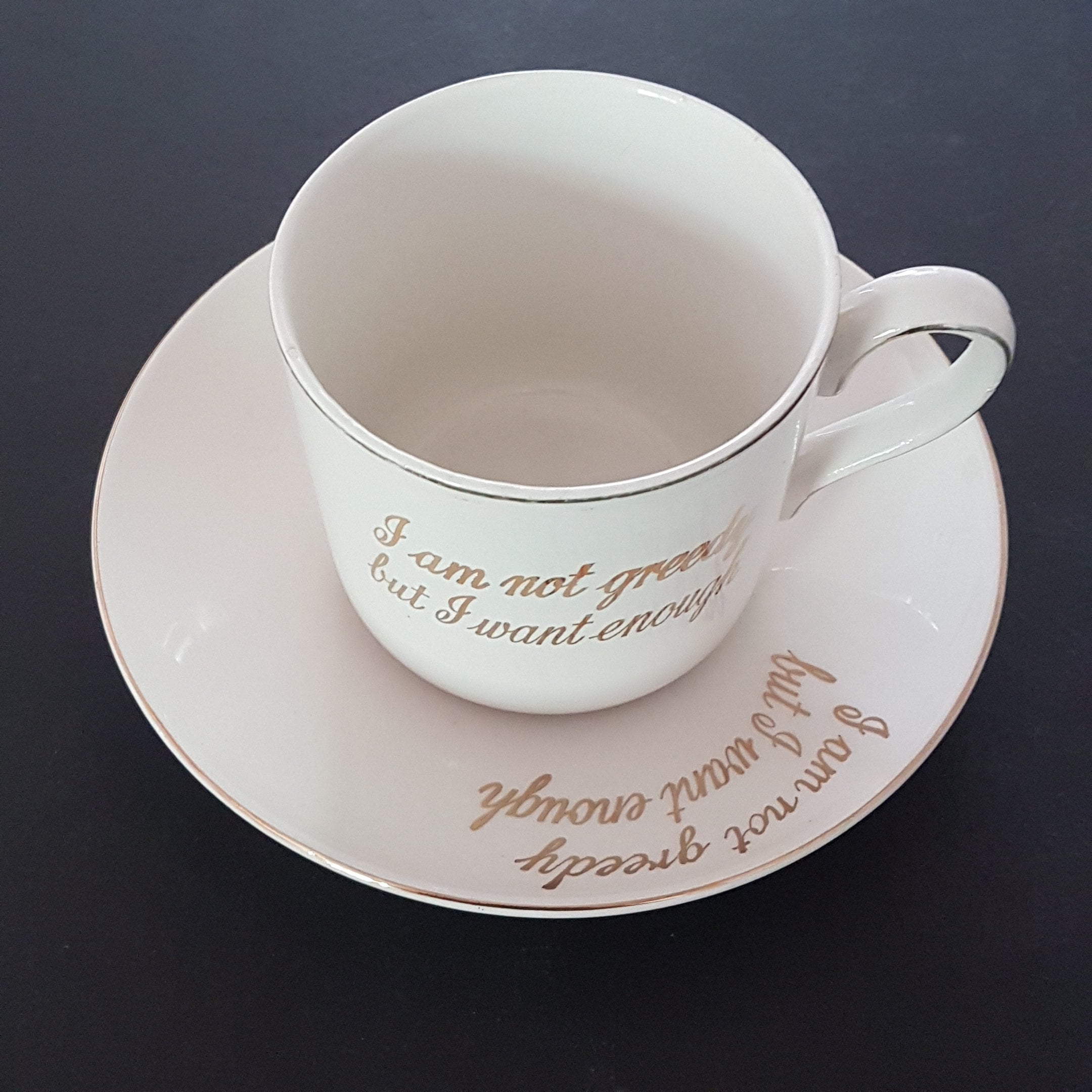 Tea Cup and Saucer, Large Coffee Cup, Lord Nelson Ware, 24oz Oversize ...