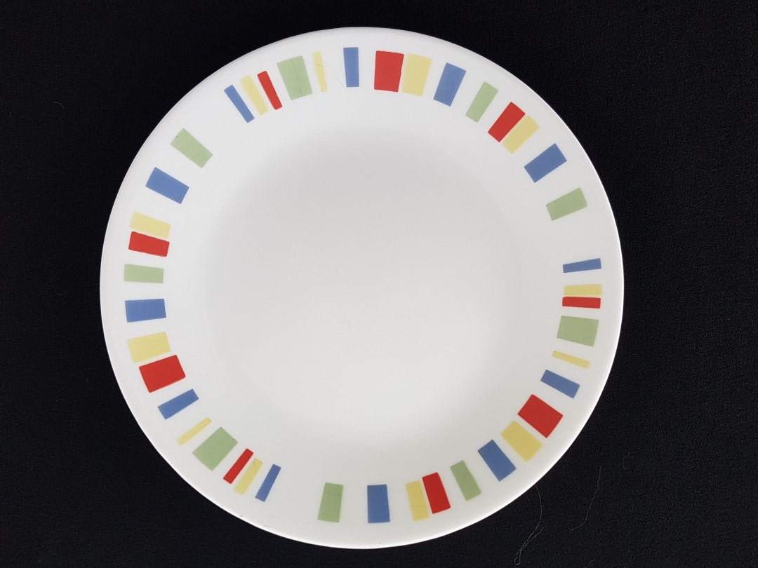 Corelle MEMPHIS, Set of 6 Vintage Side Plates 6.75 Inch - Etsy