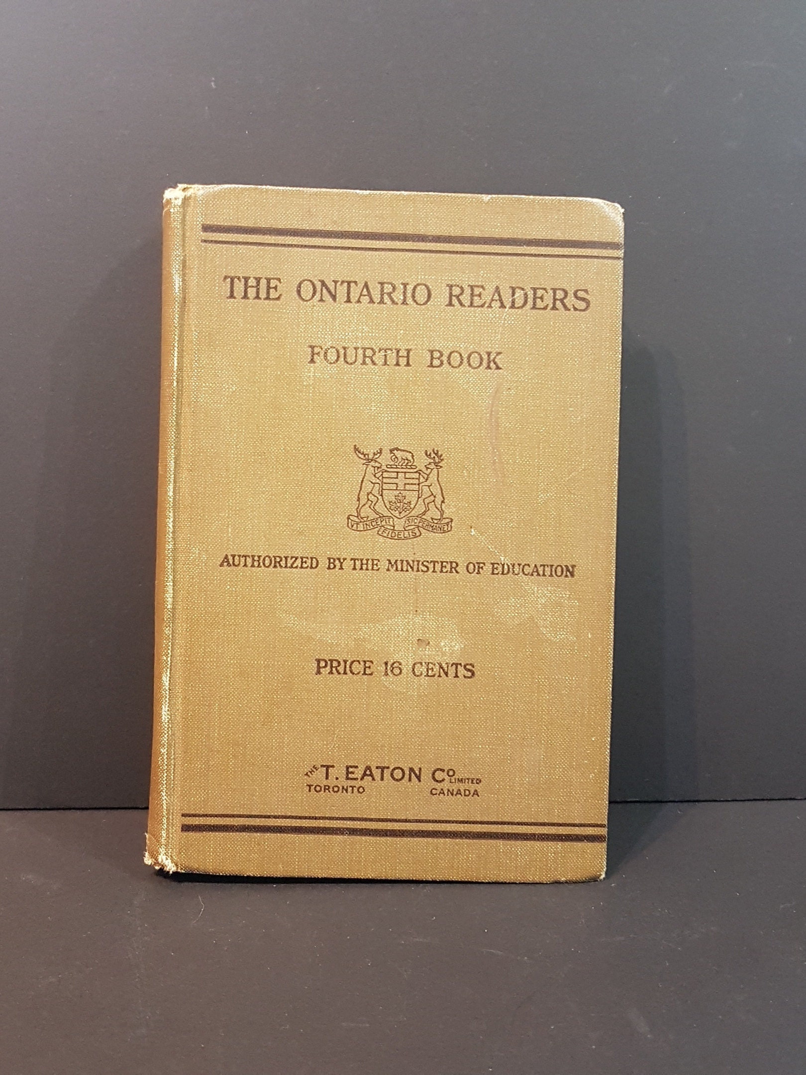 The Ontario Readers Fourth Book, Authorized by the Minister of ...