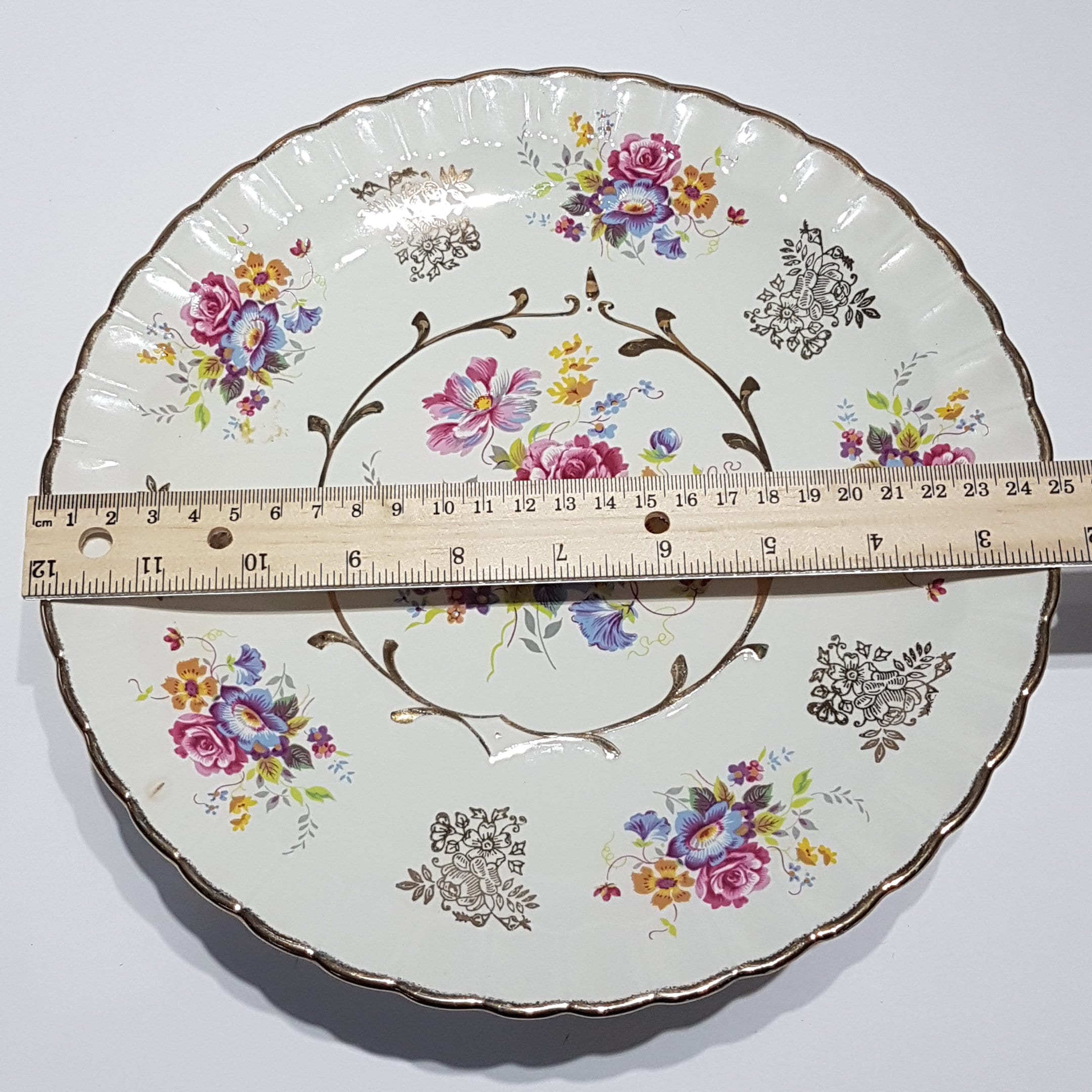 RESERVED Avon Woods & Sons Pedestal Cake Stand, Vintage Cake Plate ...