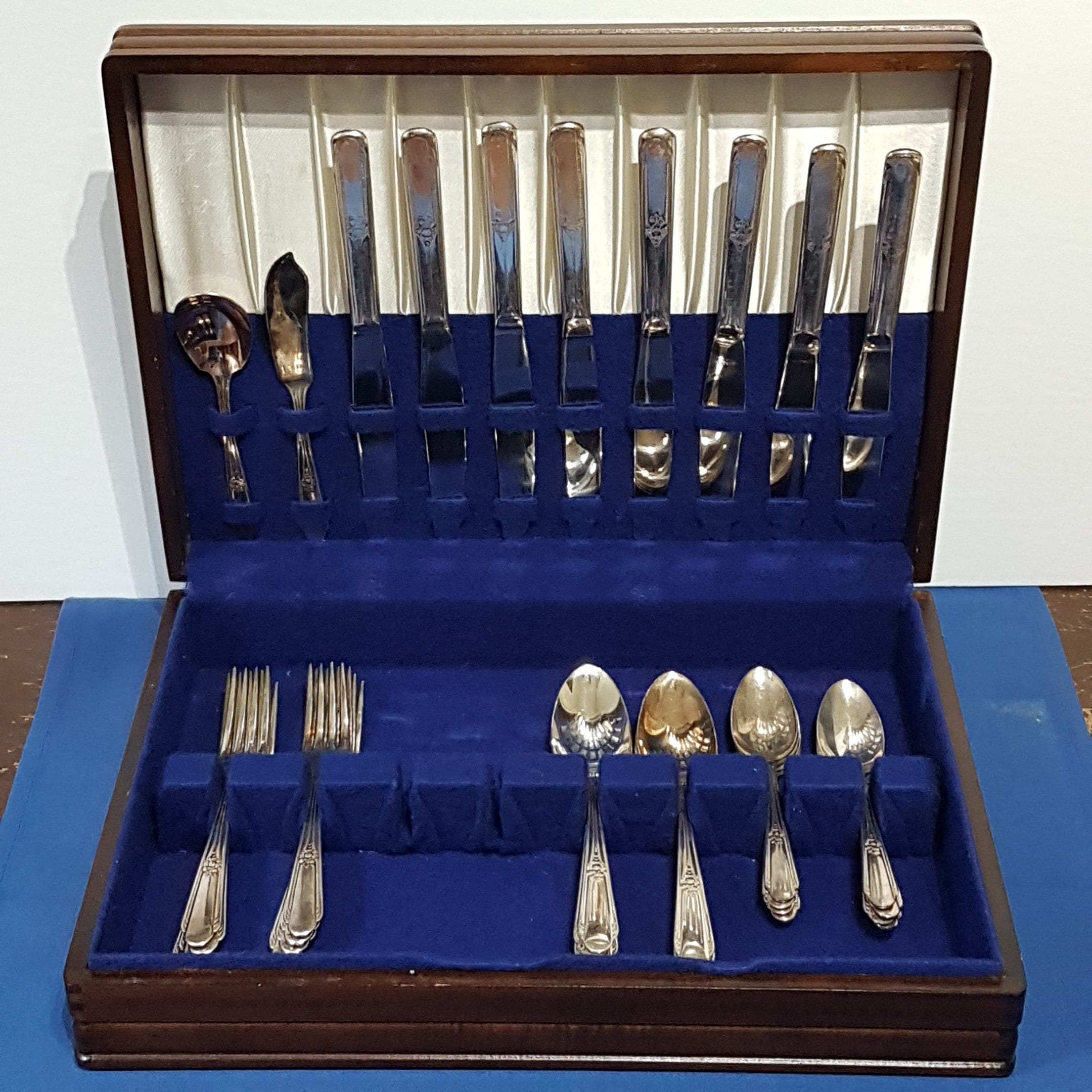 Vintage Wm Rogers Silverplate, International Silver Co, Service for 8 ...