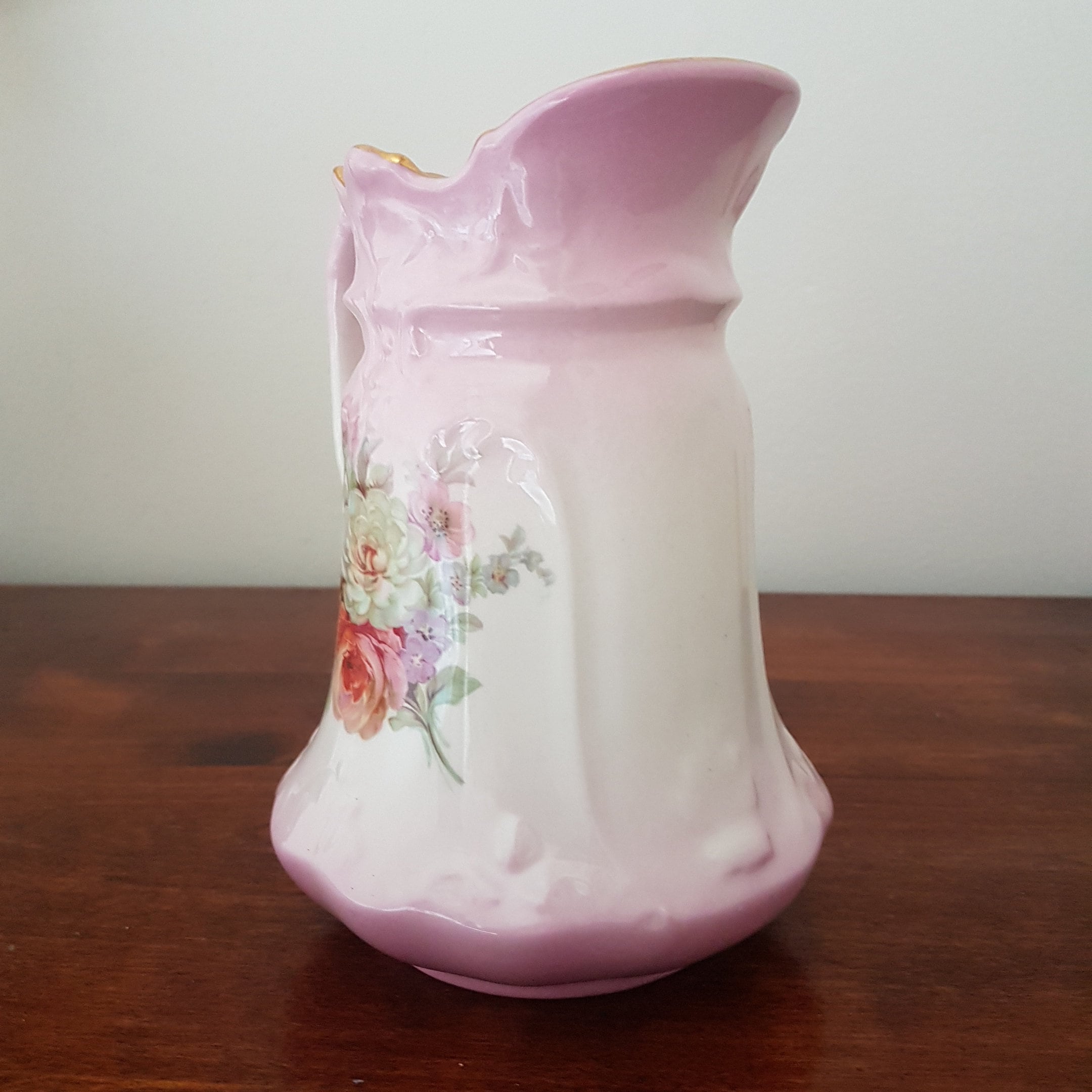 Vintage James Kent Old Foley KNT6 Water Pitcher Vase, English Ironstone ...