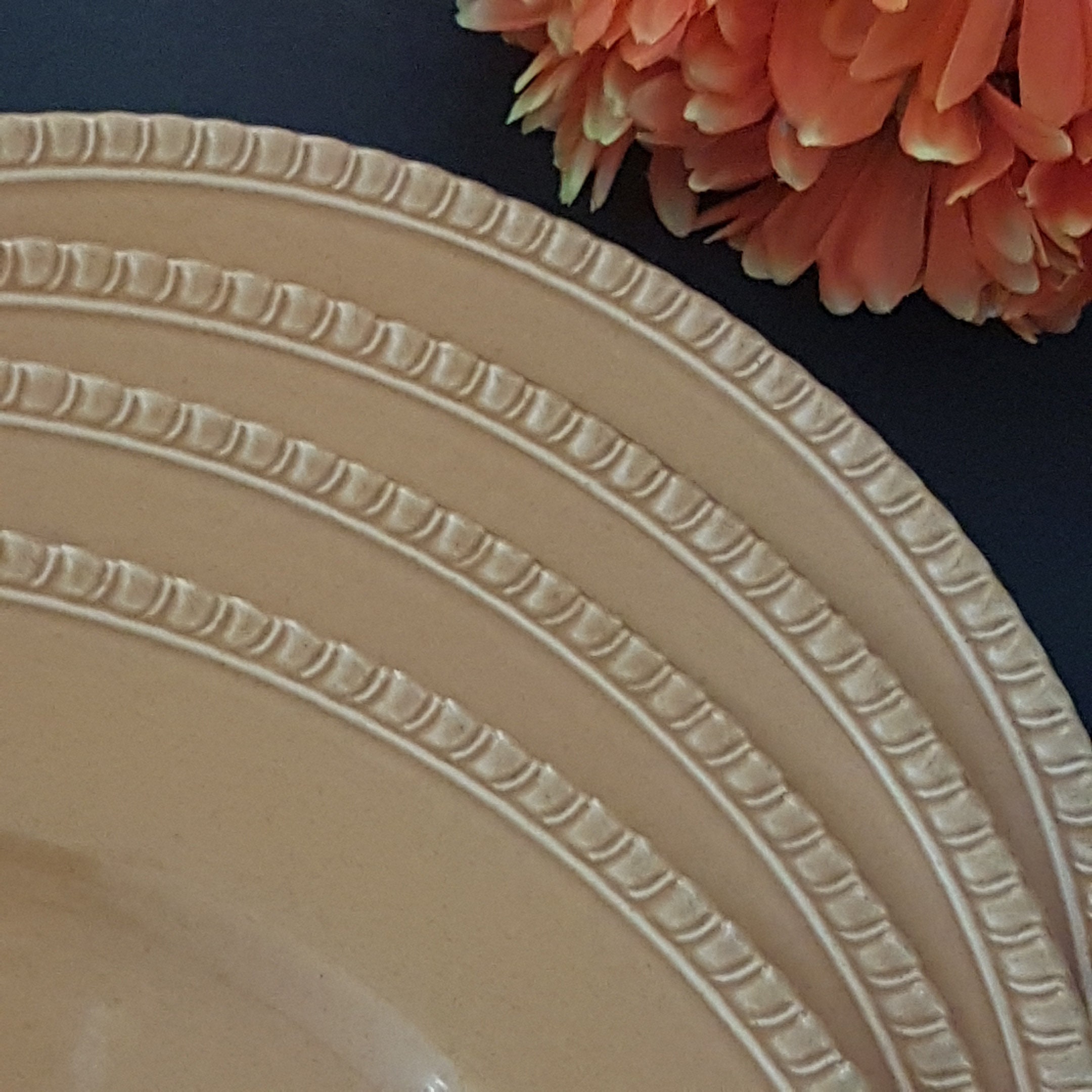 Vintage Royal Stafford Portsmouth 10.75 Dinner Plate Set of 4,Mustard ...