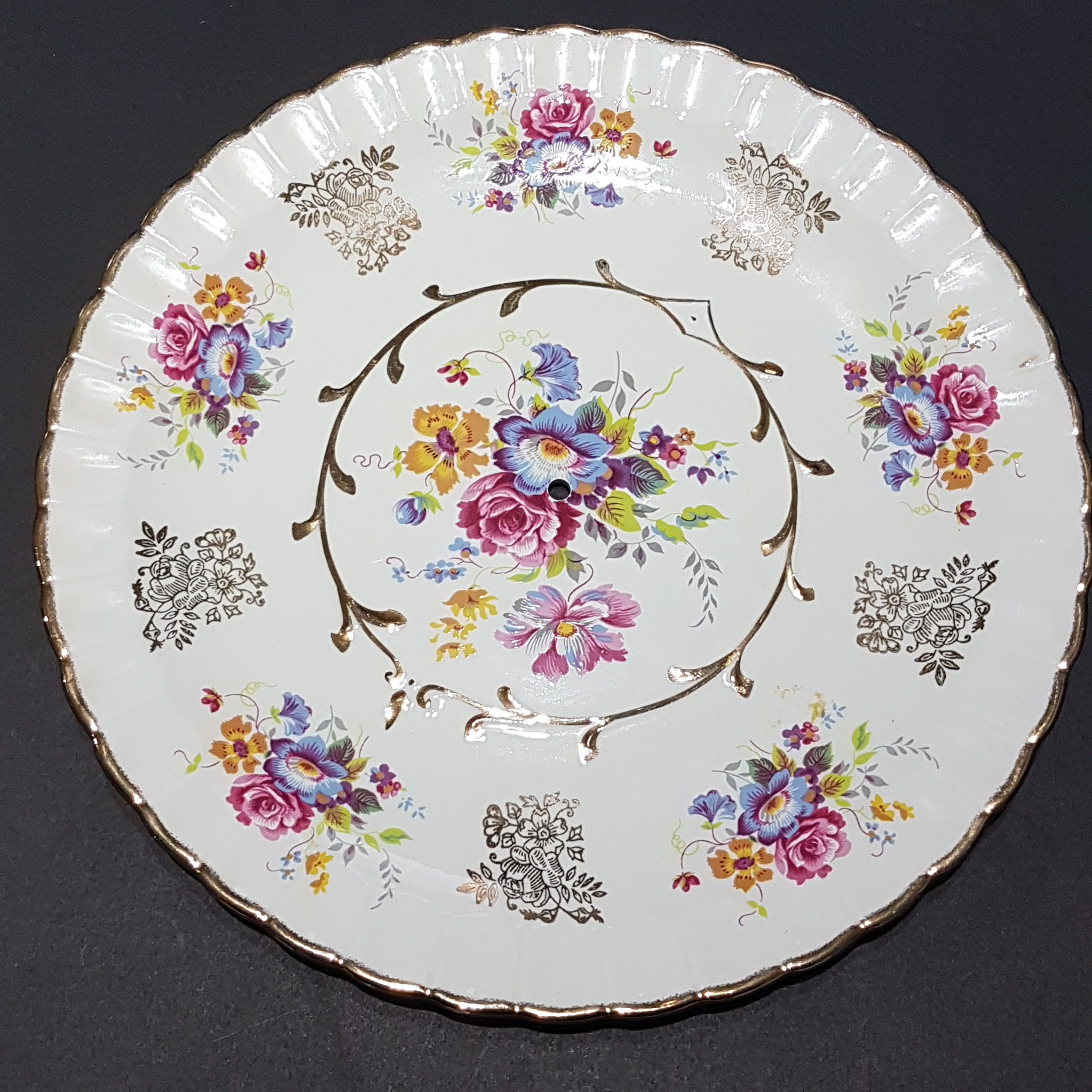 RESERVED Avon Woods & Sons Pedestal Cake Stand, Vintage Cake Plate ...