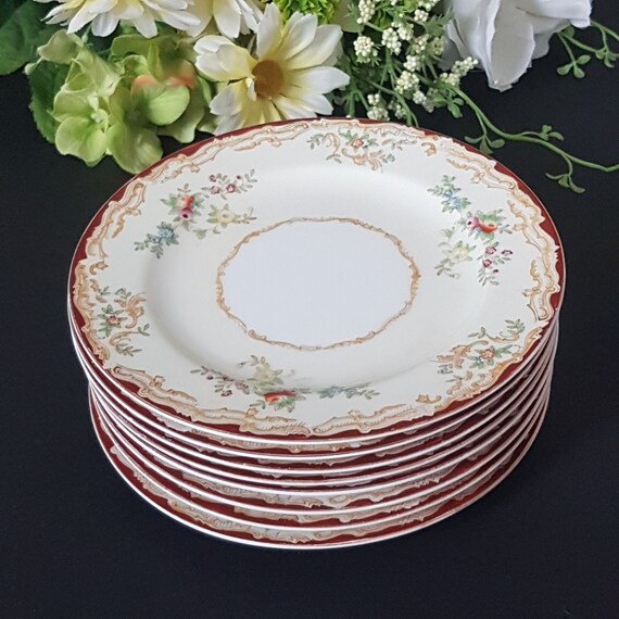 Dessert Plates Empress China japan Set of 4 Side Bread - Etsy