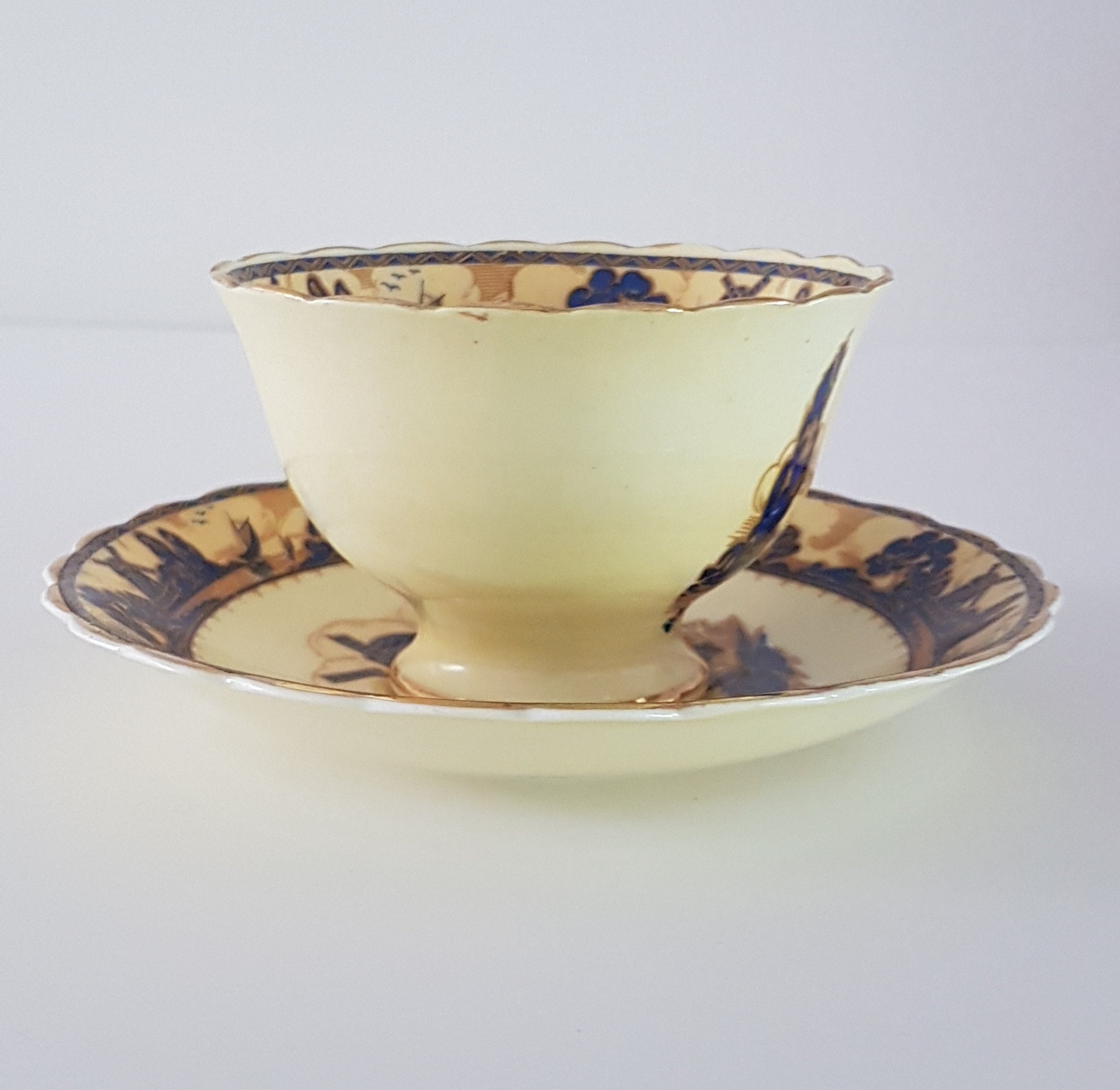 ANTIQUE Atlas China Teacup, Antique Tea Cup Collector, Grimwades Stoke ...