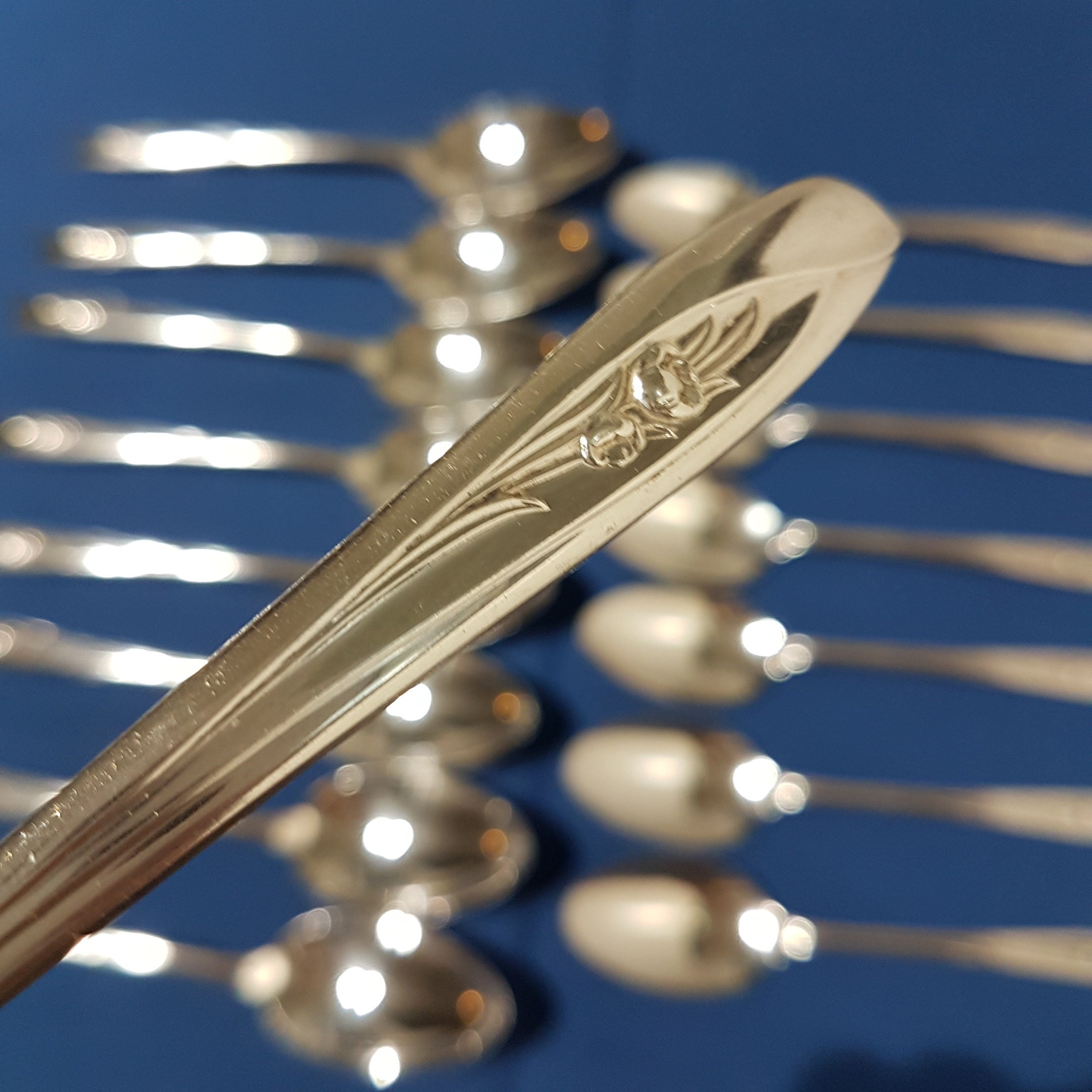 Silver Tulip 1956, Silverplate by International Silver, Mid Century ...