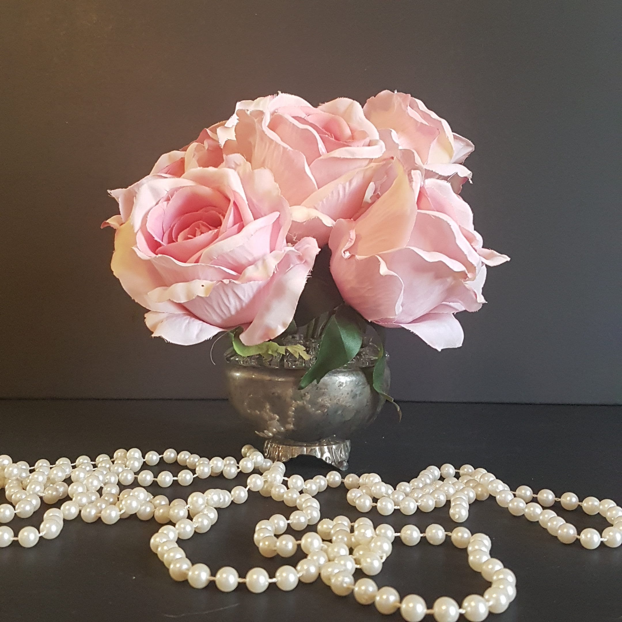 Vintage WM Rogers EP Brass Silver Plate With Glass Flower Frog, Pique ...