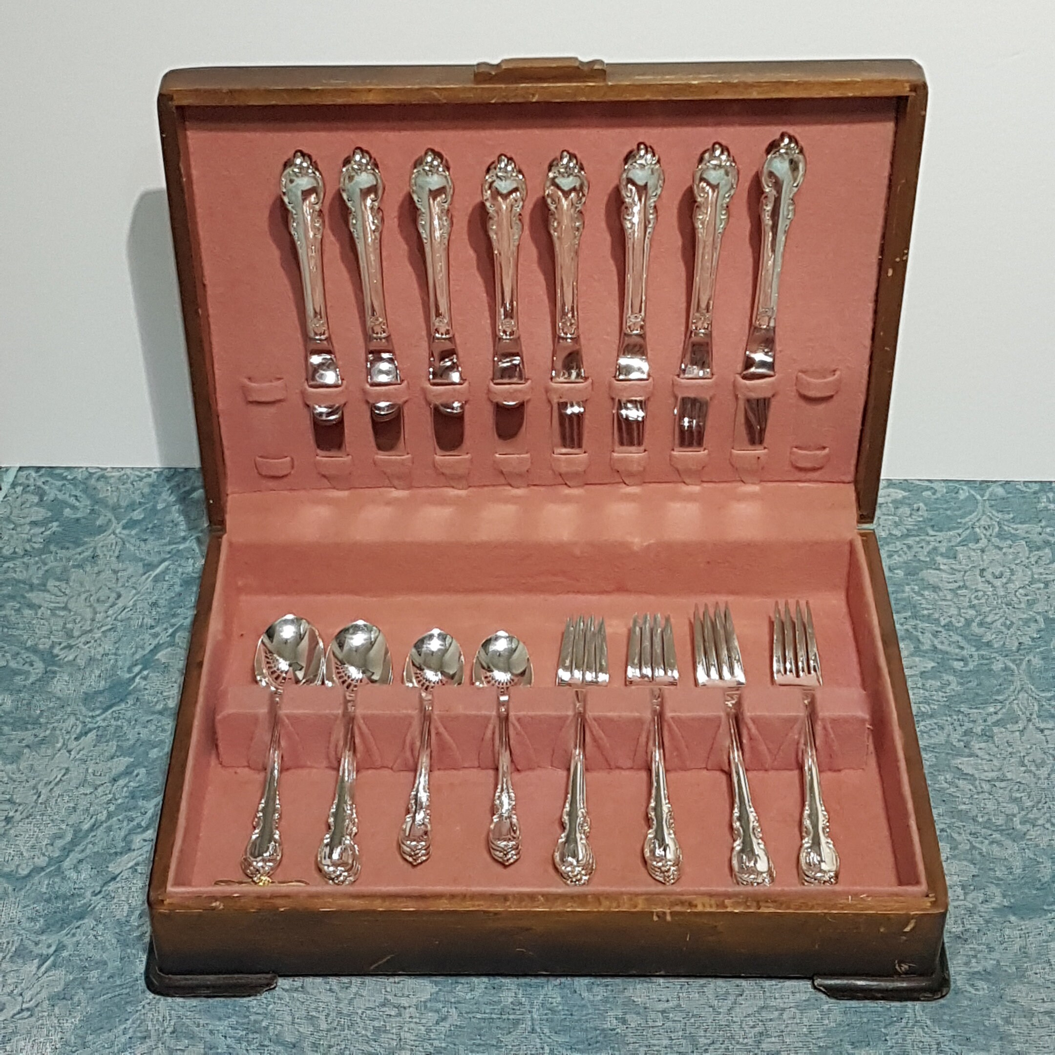 1847 Rogers Bros REFLECTION International Silver, Silver Plate Service ...