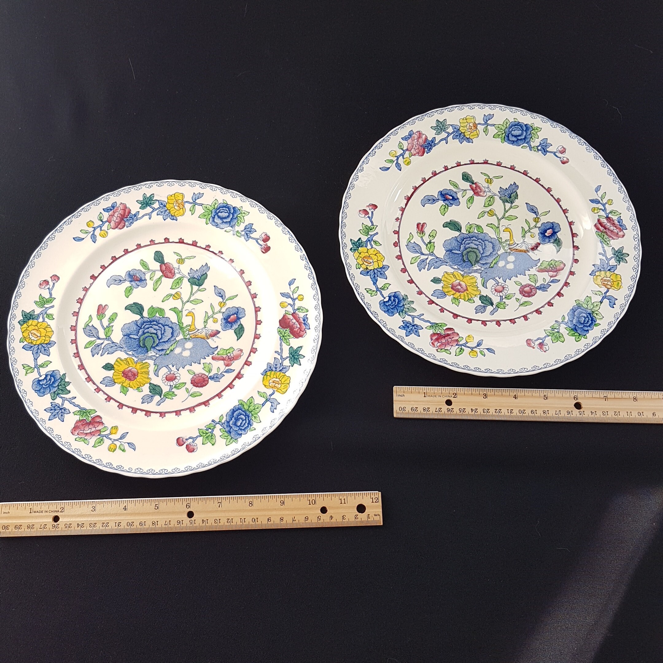 Vintage Masons Regency PLANTATION COLONIAL Ironstone Dinner Plate, 10.5 ...