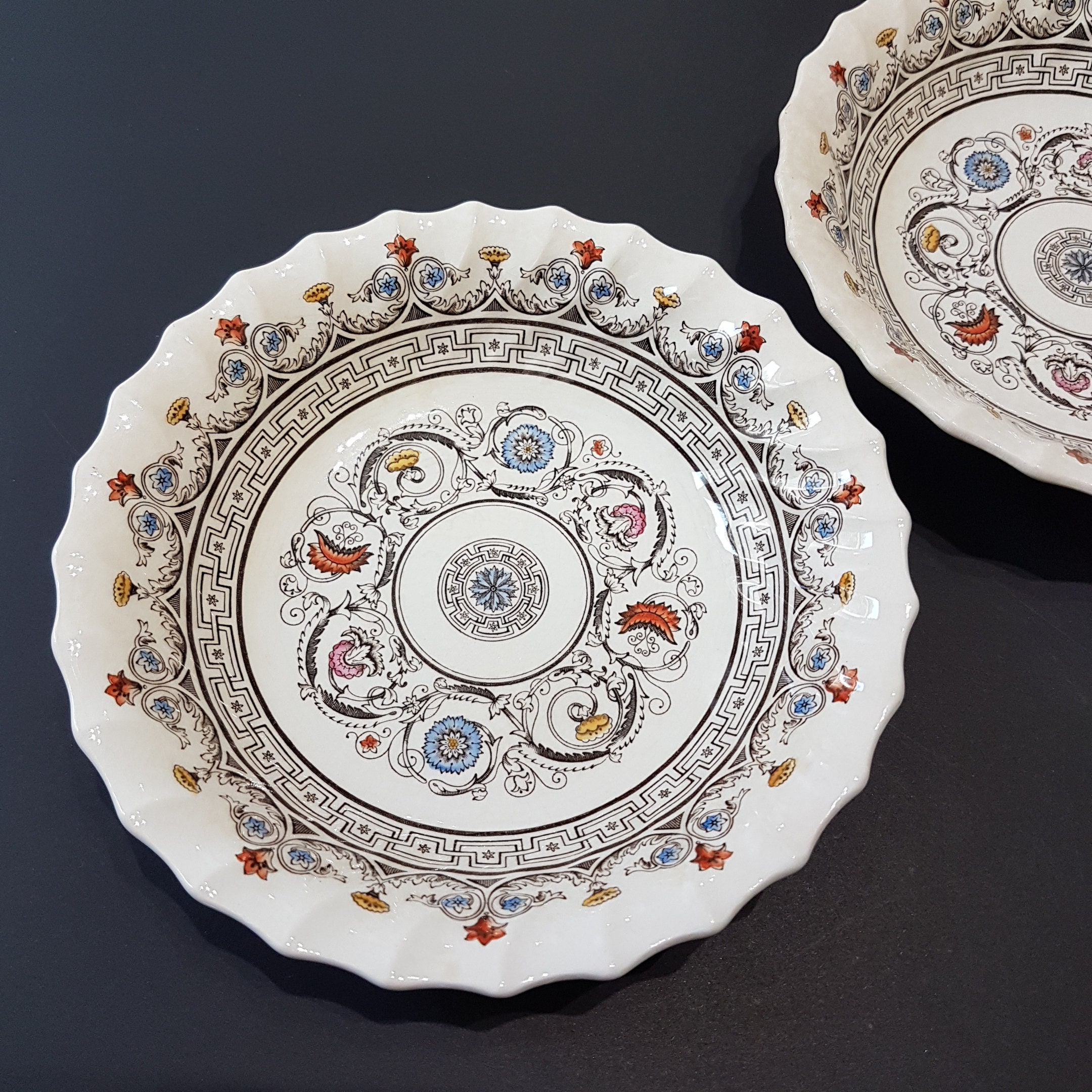 Copeland Spode FLORENCE Coupe Cereal Soup Bowls, Set of 2, Pattern 2/ ...