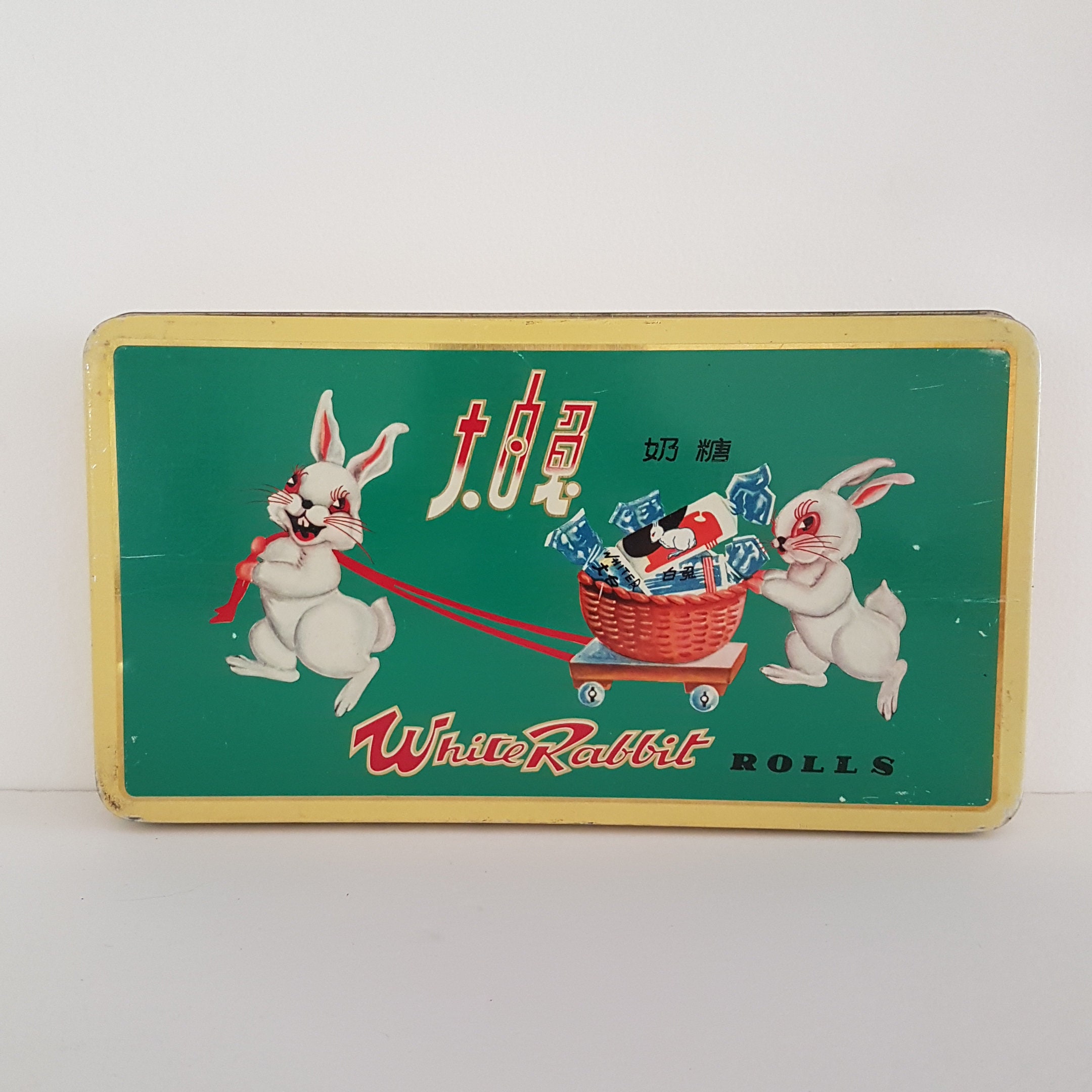 White Rabbit Candy Tin