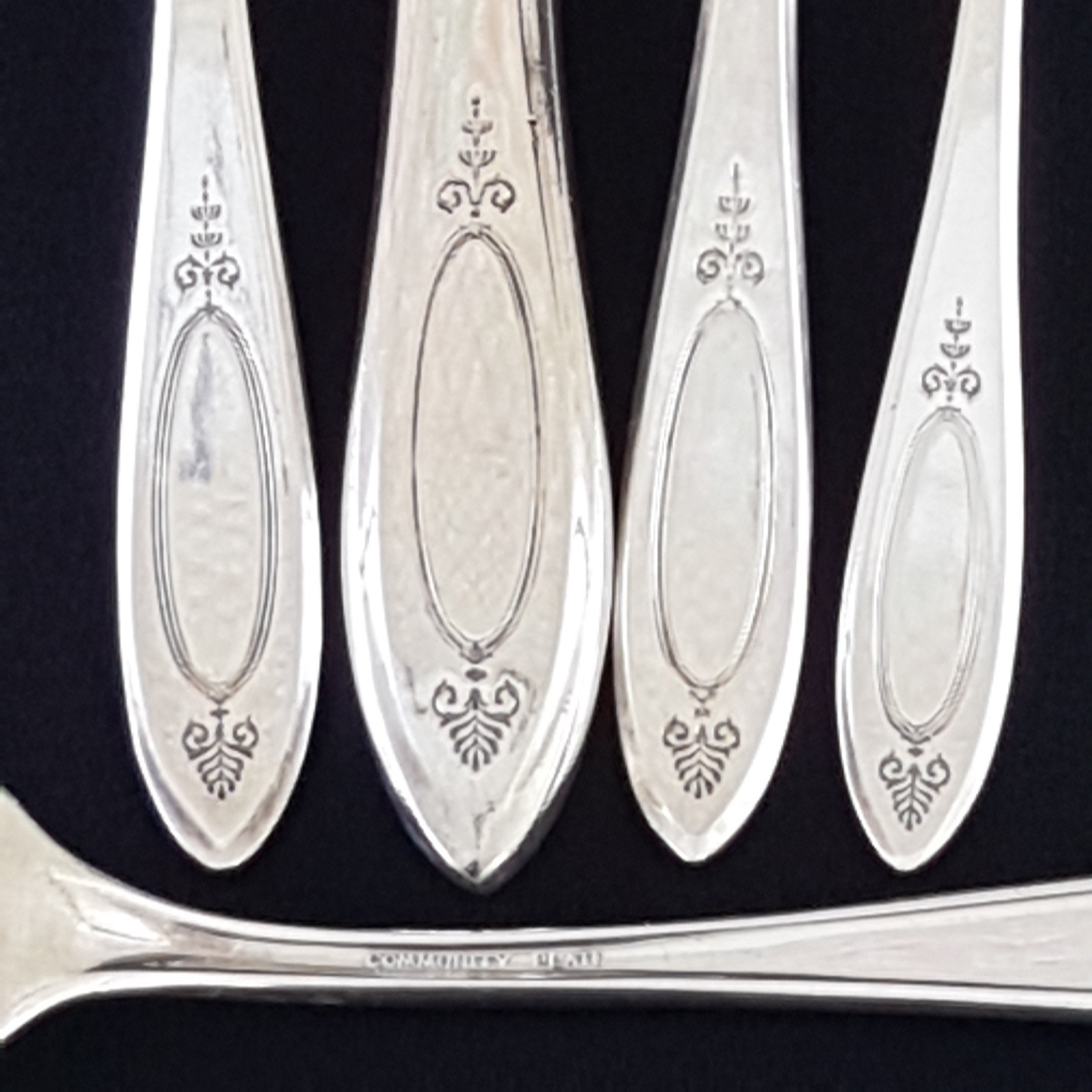 Community Plate ADAM 1917 Cutlery Set, 20 pc Set, Service for 5, Fork ...