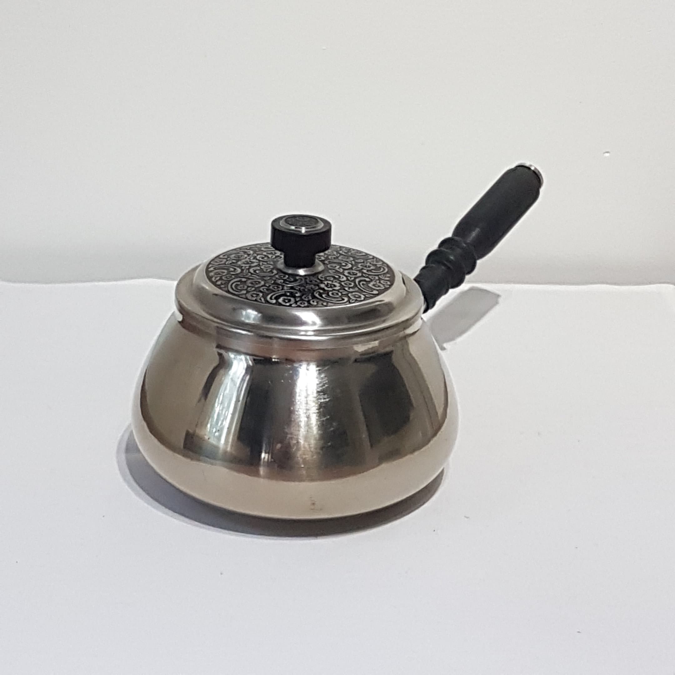 Vintage Custom Oneida Mediterranea Fondue Pot, 18/8 Stainless Steel ...