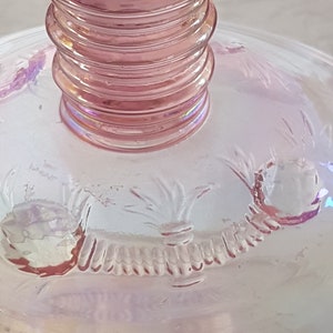 Vintage Fenton PINEAPPLE Pink, Double Light Candlestick Holders - Etsy