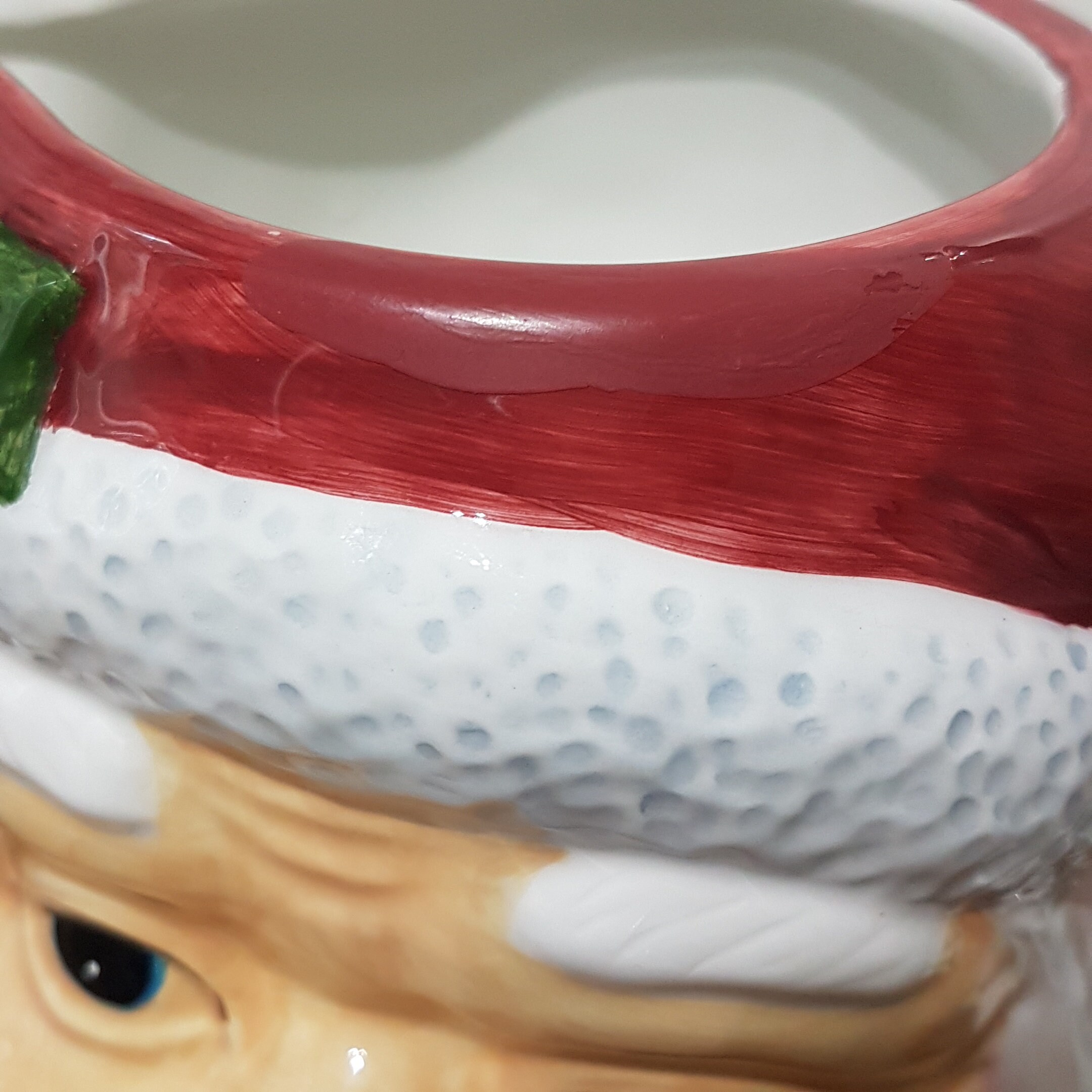 Ceramic Santa Pitcher Jug, Christmas Entertaining, Christmas Table Decor