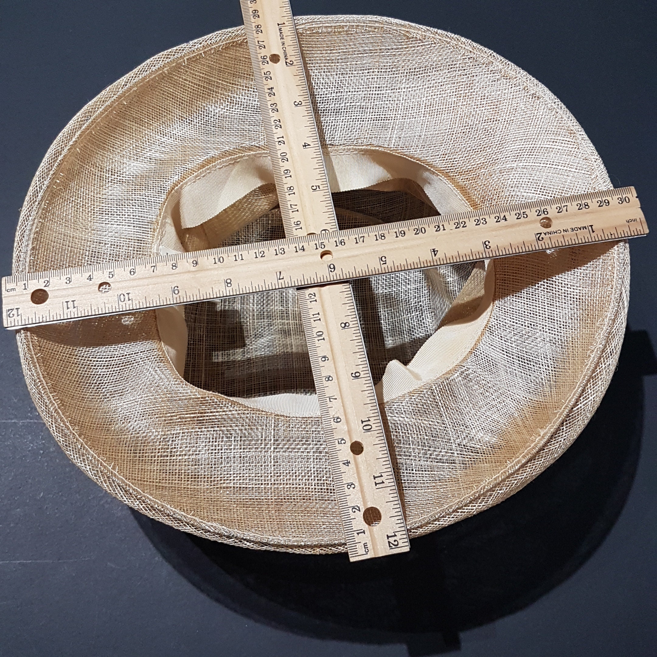 LAURA ASHLEY Hat, 100% Abaca / Manilla Hemp, Vintage Couture Summer Hat ...