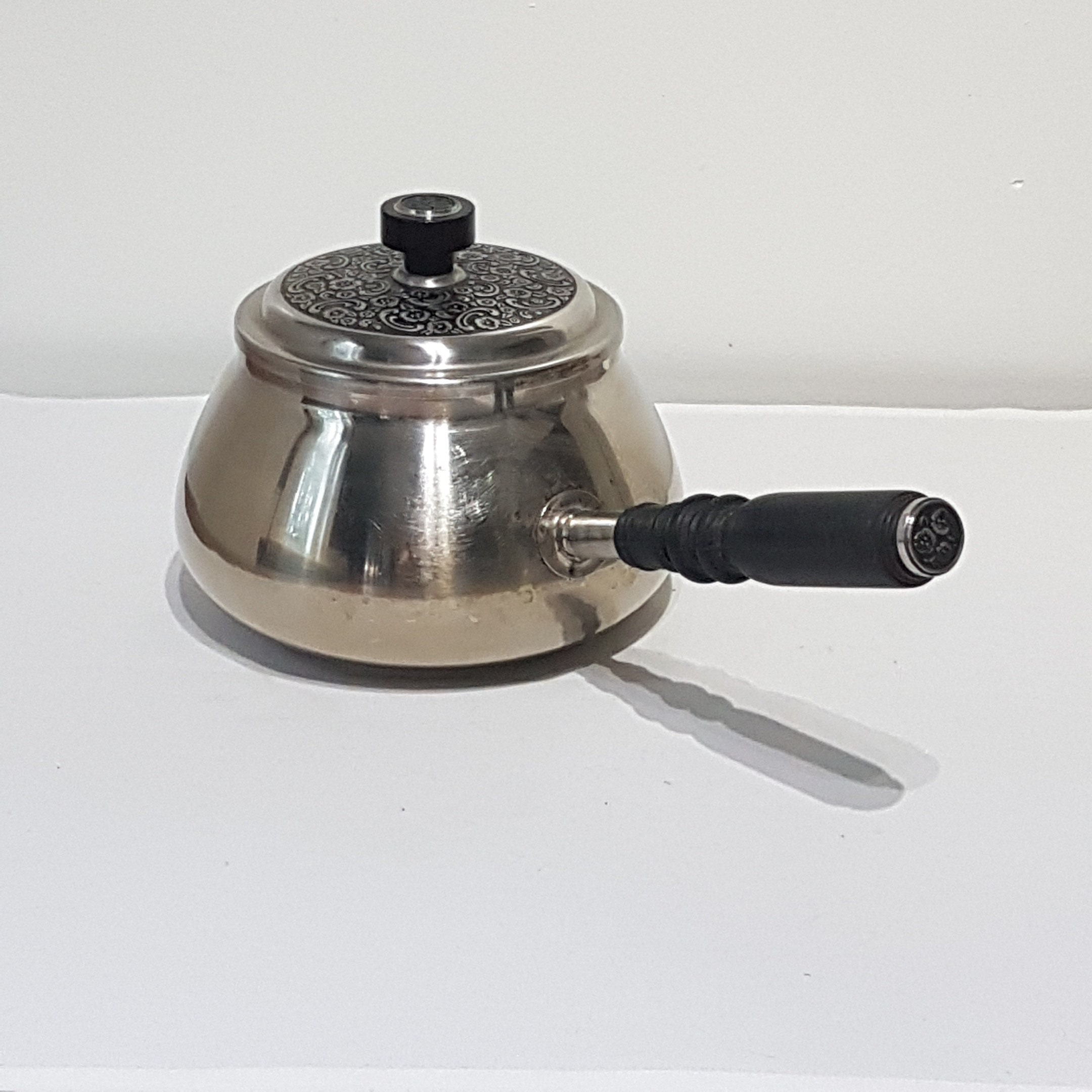 Vintage Custom Oneida Mediterranea Fondue Pot, 18/8 Stainless Steel ...