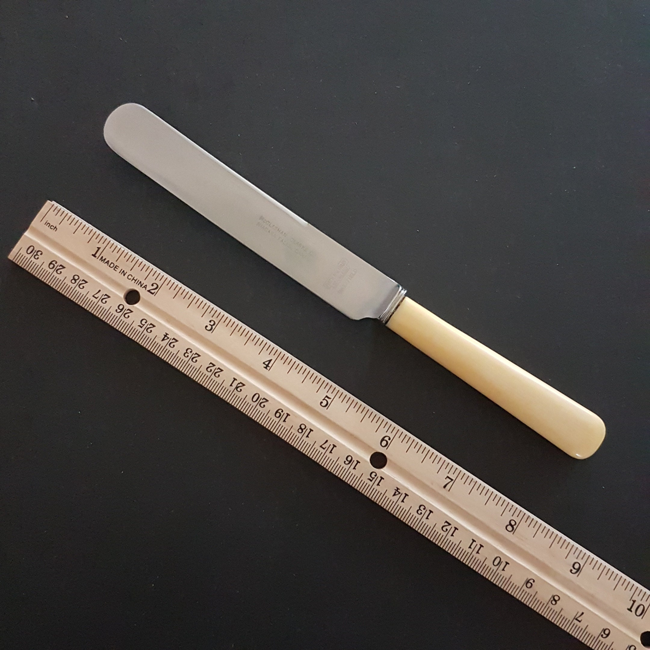 Vintage McGlashan Clark & Co Bakelite Knife Set of 6, In Box, Firth ...