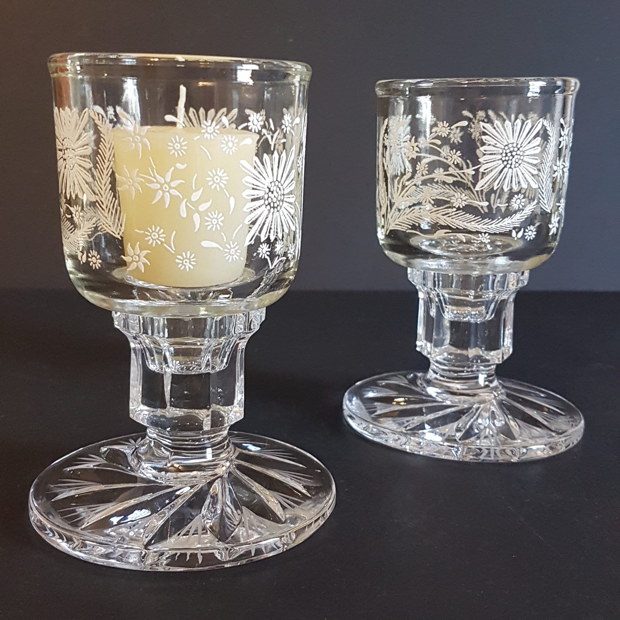 set-of-2-candle-peg-votive-cup-tea-light-candle-insert-glass-candle-holder-sconce-insert