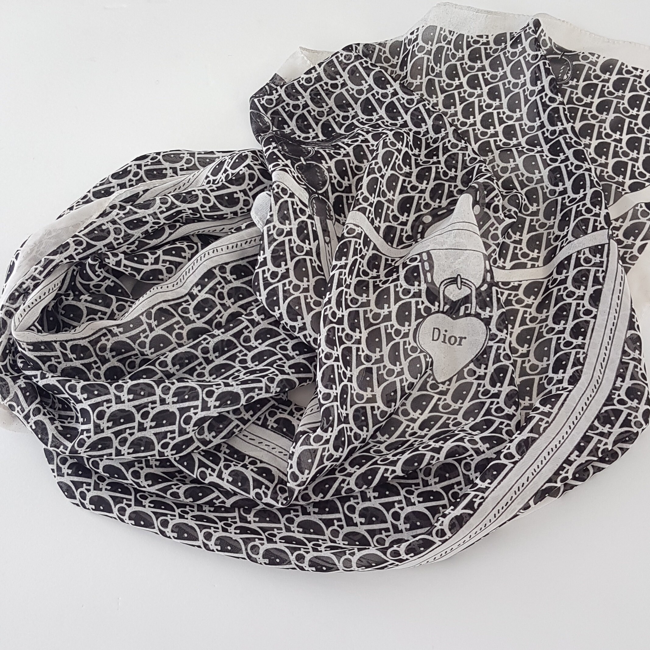 Vintage Christian Dior Scarf: Authentic Christian Dior Scarves – UQJFK