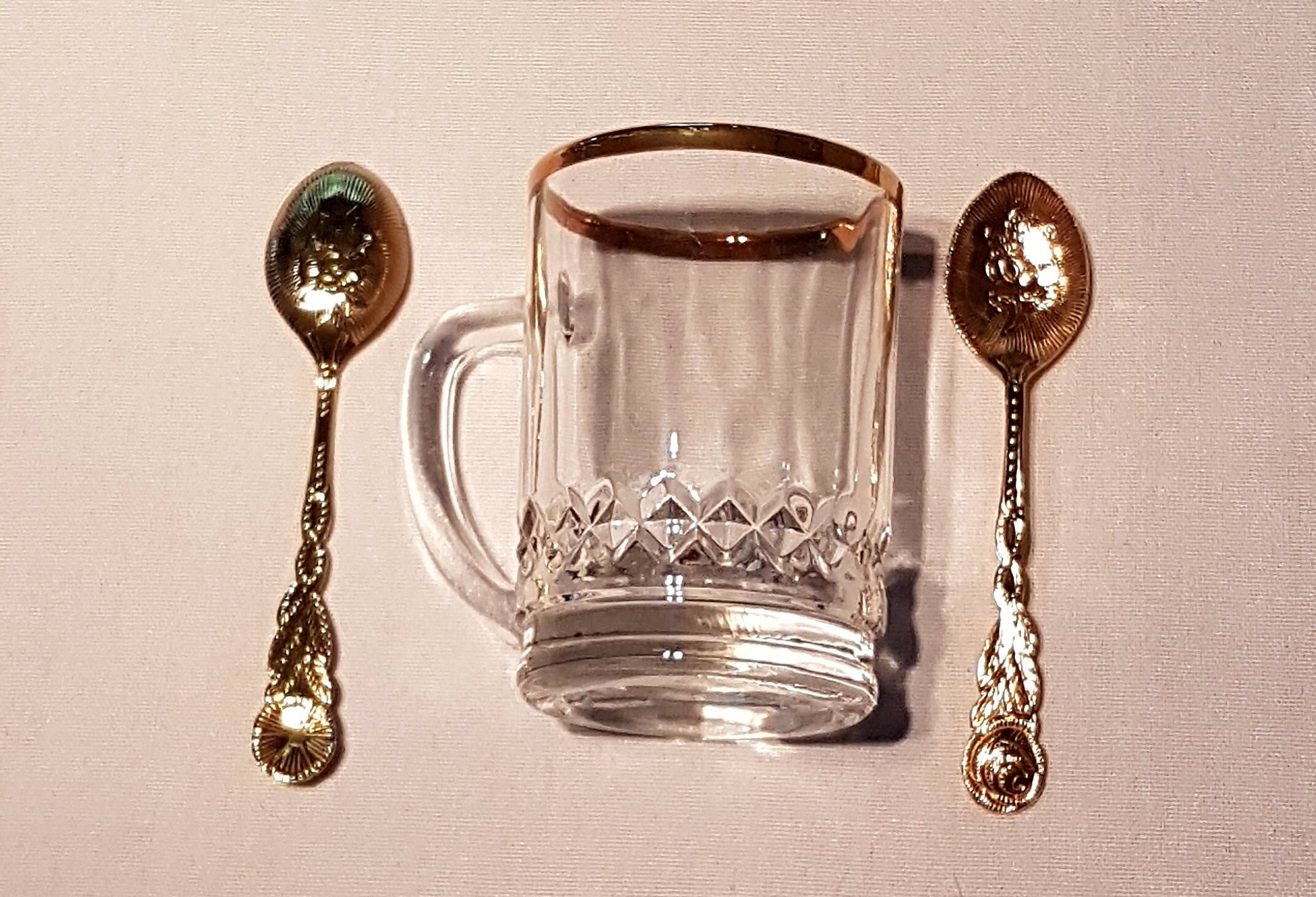 Vintage MAYELL Queen Anne 6 piece Tea Set with Round Silver Plated Tray ...