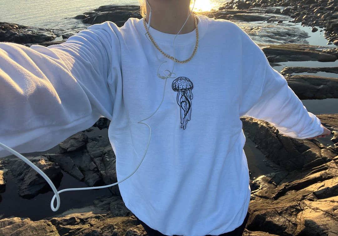 Jellyfish NEDA Symbol Sweatshirt: ED Recovery Clothing - Etsy