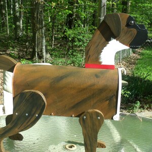 Jake Brindle Boxer Mailbox - Etsy