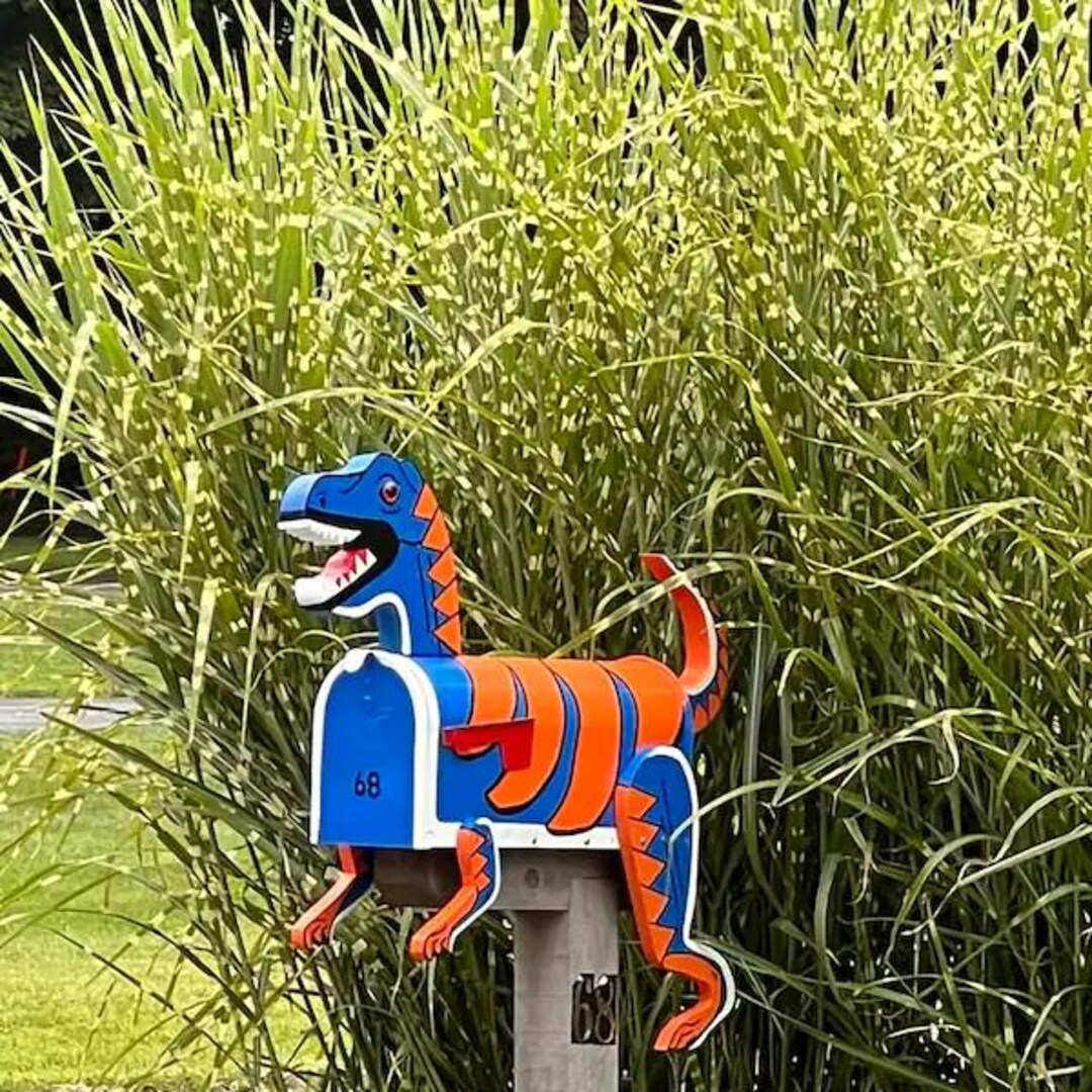 CUSTOM DINOSAUR MAILBOX - Etsy