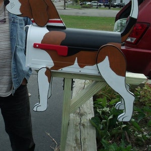 Beagle Dog Mailbox - Etsy