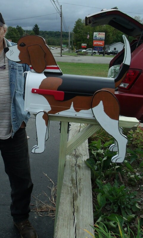 Beagle Dog Mailbox - Etsy