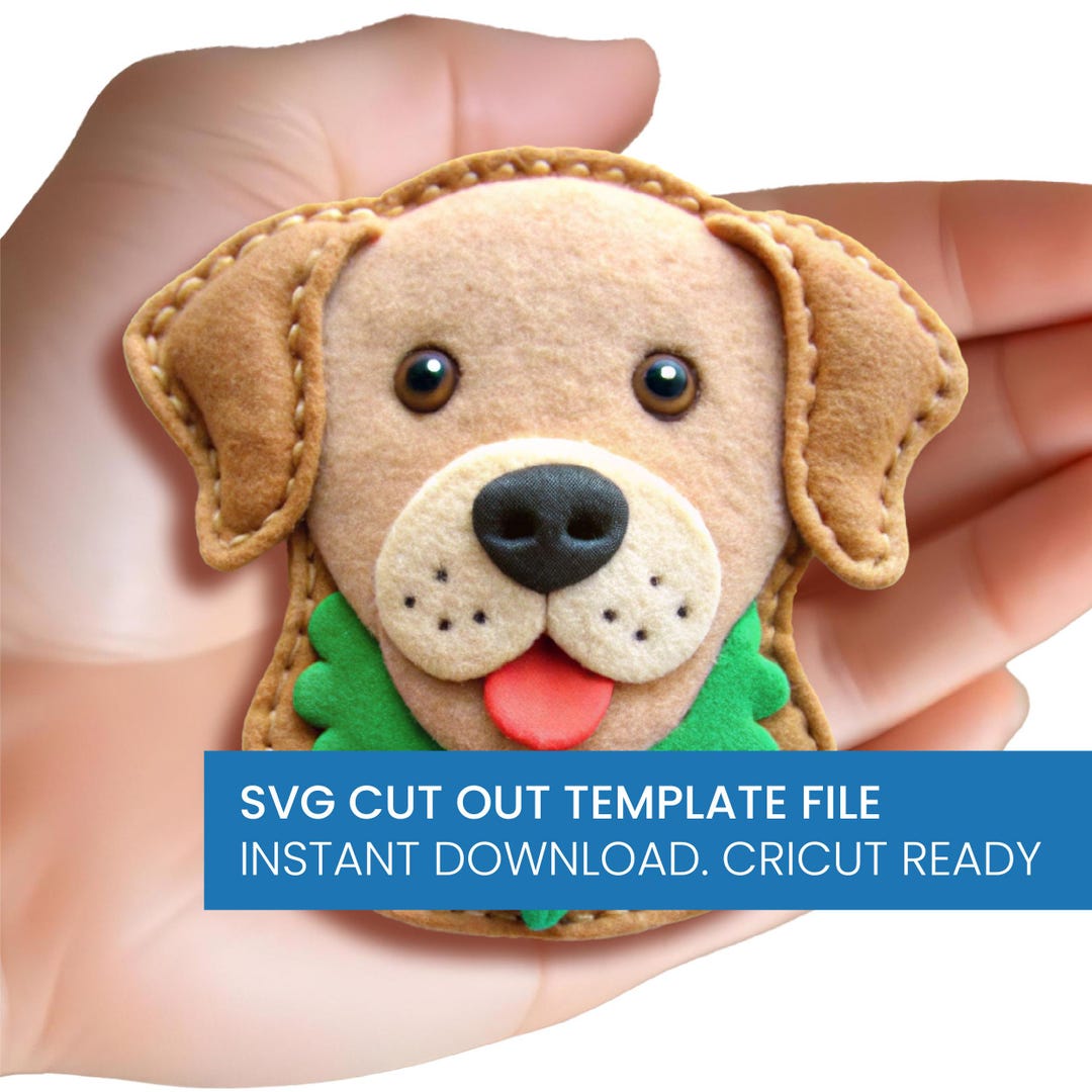 Labrador Retriever - Cricut Cutting Sewing Pattern - Etsy