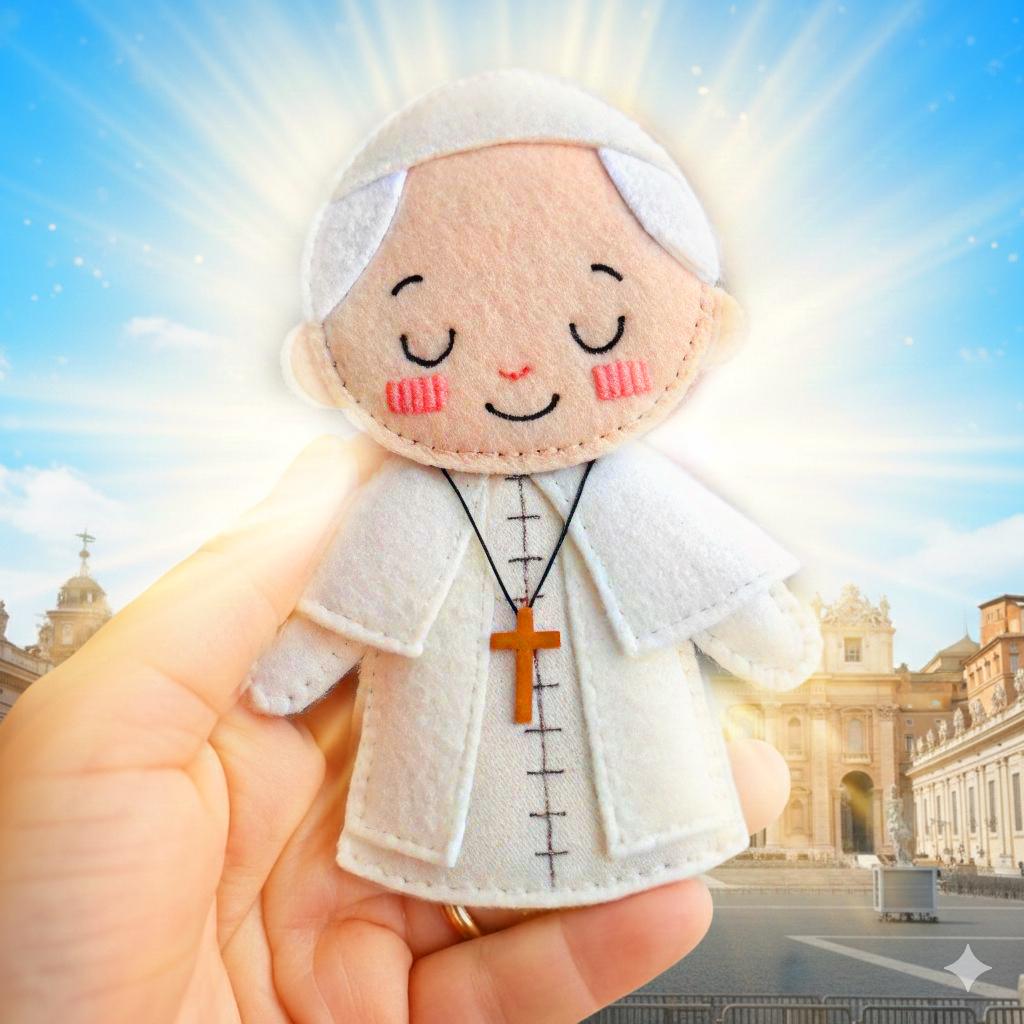 Pope John Paul II - Small Sewing Project, Plushie Pattern - Etsy