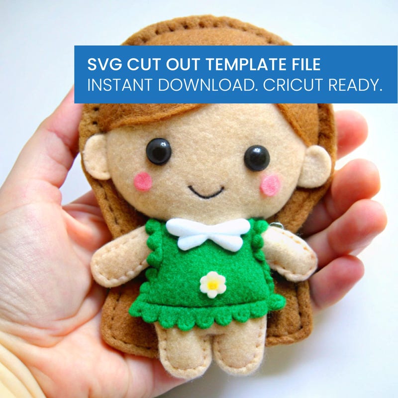 Felt Doll Pattern - Etsy