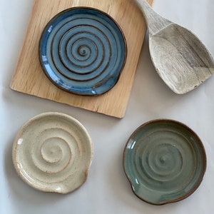 Ceramic Spoon Rests - Etsy