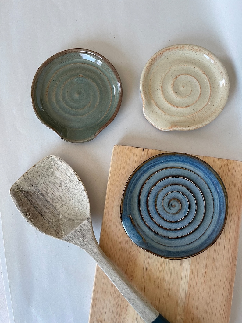 Ceramic Spoon Rests - Etsy