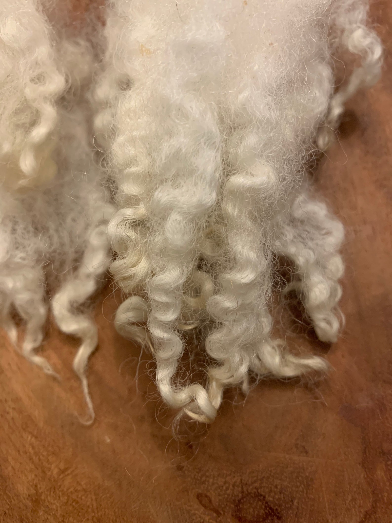 Washed mule wool curls | Etsy