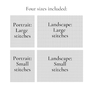 Knit Stitch Blank Printable Graph Paper | Blank Knitting Stockinette ...